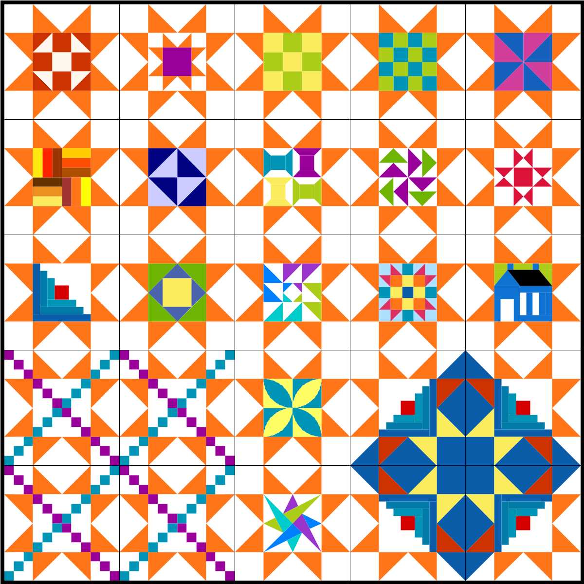 TYSS: Variable Star fillers – Piecemeal Quilts